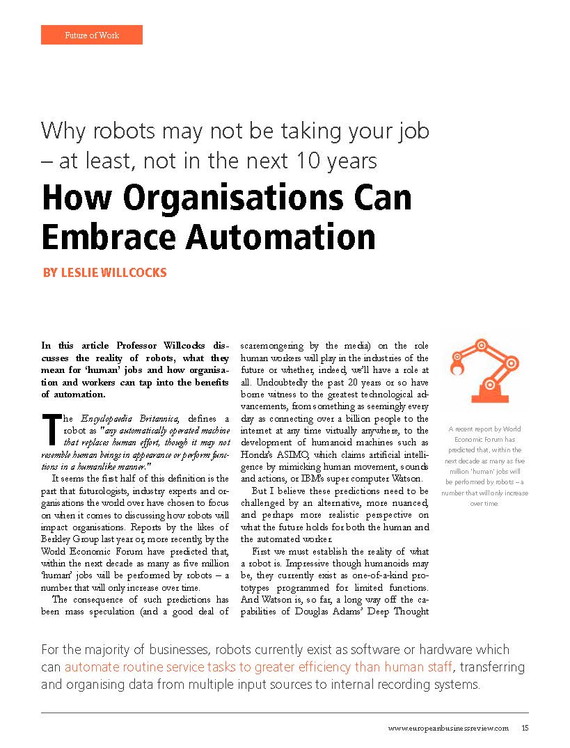 Robotic and Cognitive Automation - Downloads